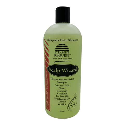 Straight Request Scalp Wizard Shampoo 32 Fl Oz At Paynes Beauty And Barber Supply