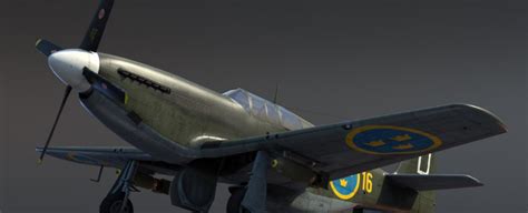 War Thunder J26 David The Swedish Mustang In The Battle Pass