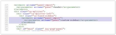 Left Hand Sidebar