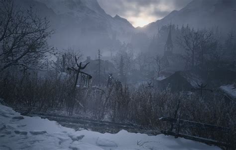 Wallpaper Resident Evil Capcom Village Resident Evil Village For