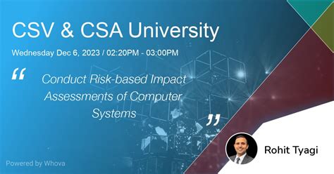 Rohit Tyagi On Linkedin Looking Forward To The Kenx Csv And Csa