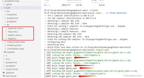 Win10下vscode C 环境配置 Cmake与gtest的简易使用 哔哩哔哩