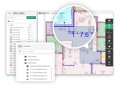 Cloud Based Material And Construction Takeoff Software Stack