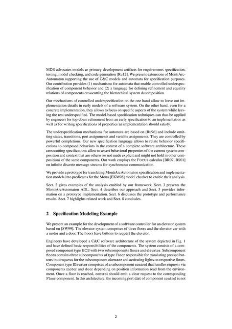 Solution Model Based Specification Of Component Behavior With Controlled Underspecification