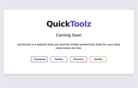 Coming Soon Section Tailwind Css Example