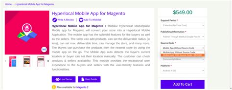 Open Source Mobile App Mobikuls Mobile App Feature