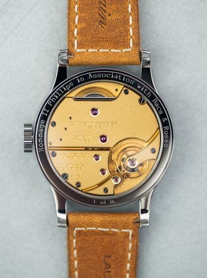 Hommage Ii Salmon Dial Limited Edition For Phillips Laurent Ferrier