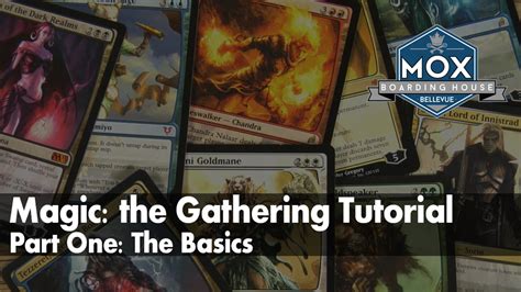 Magic The Gathering Tutorial Part 1 Youtube