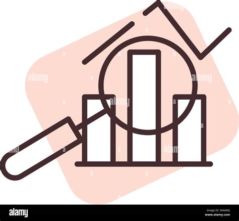 Chart Inspection Illustration Or Icon Vector On White Background Stock Vector Image And Art Alamy