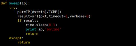 Python利用Scapy进行三层主机探测 腾讯云开发者社区 腾讯云