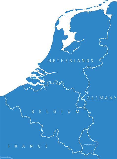 Benelux Region Map