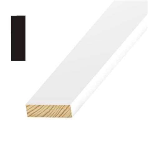 34 In X 2 12 In Treated Primed Finger Joint Trim Molding Ex364prrs