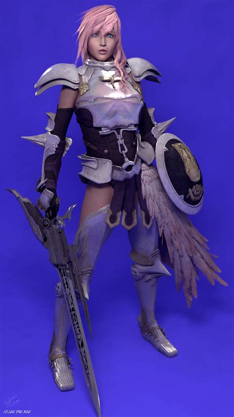 Lightning Ffxiii By Cyanthree On Deviantart