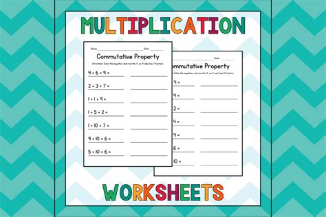 Commutative Property Multiplication Graphic By Atlasart · Creative Fabrica