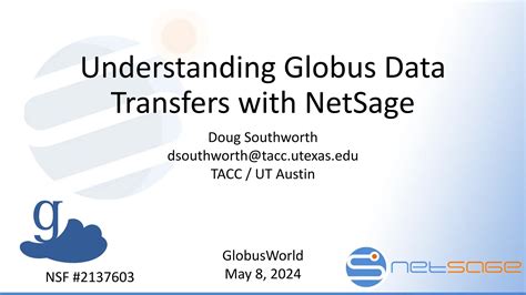 Understanding Globus Data Transfers With Netsage Pdf