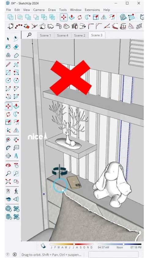 sketchup how to use the 1001bit tools plugin in sketchup for interior