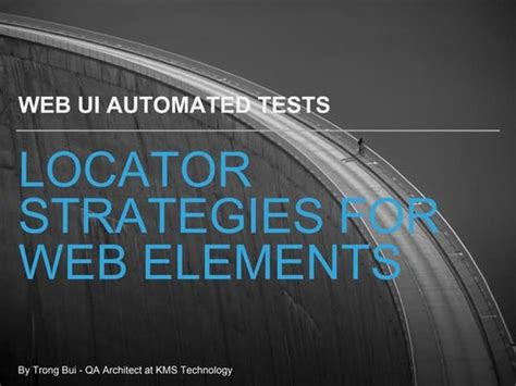 Locators In Selenium Bnt 09 Pptx Web Design And Html Internet