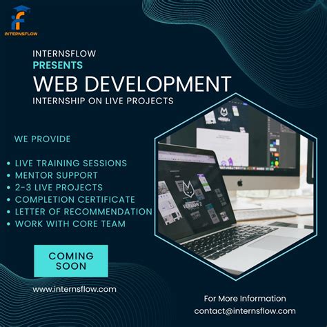 Connections Internship Internshipopportunity Liveprojects Webdevelopment Internsflow