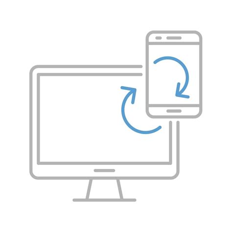 Premium Vector Synchronization