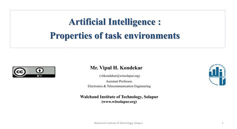 Properties Of The Task Environment In Artificial Intelligence System PPTX