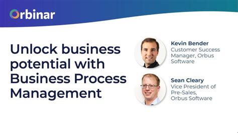 Orbus Software On Linkedin Unlock Business Potential With Business Process Management