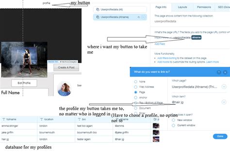 Can I Connect A Button To A Dynamic Page For Individual Members Velo