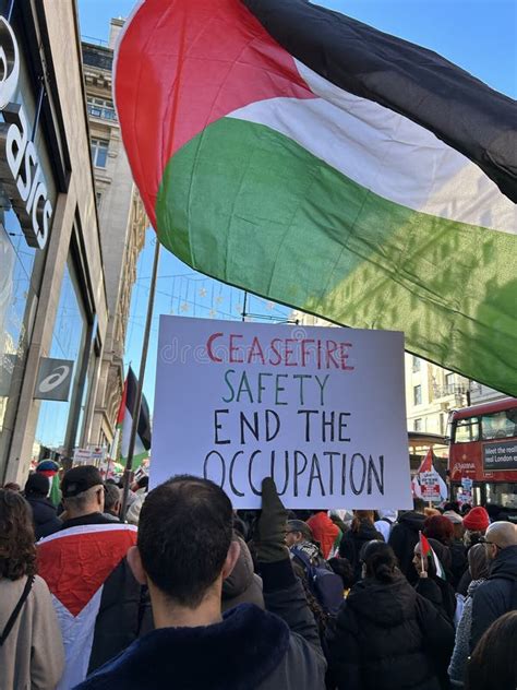 Huge Crowds Marched Through The British Capital On Saturday As Pro