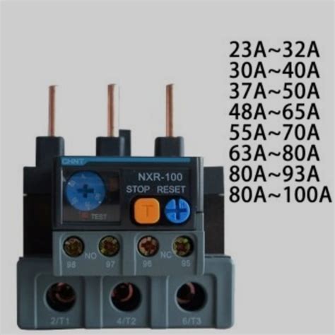 Jual Thermal Overload Relay Chint Nxr 100 Tor Chint Shopee Indonesia