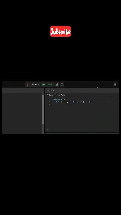 3174 Clear Digits Leetcode Solution 10022025 Python3 Leetcode