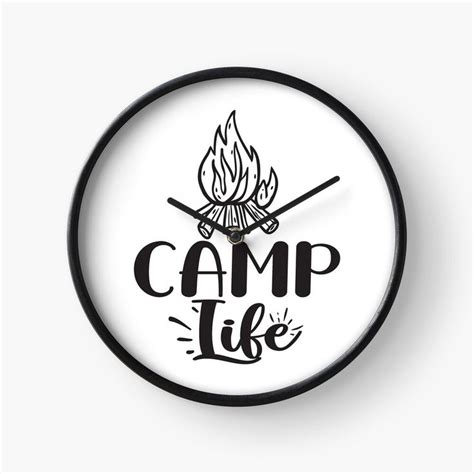 Camp Life Clock For Sale By Brian Kroijer