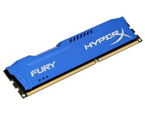 Ddr3 1866 Hyperx Fury 8gb Hx318c10f 8 Pc3 14900 оперативная память 1866mhz Blue ДДР3 8 Гб