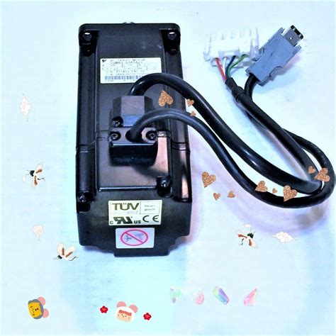 Yaskawa Sgmah 04a1a21 Ac Servo Motor 400w 200v 28a 3000rpm New