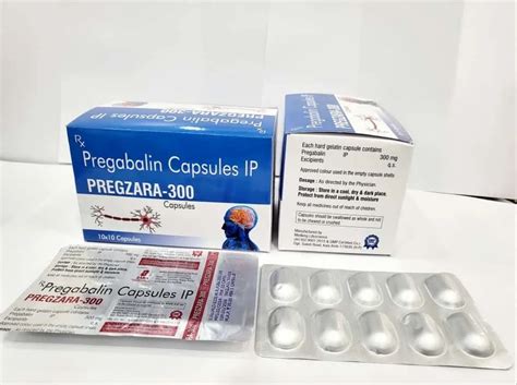 Pregabalin Capsules Ip 300 Mg At ₹ 3500 Box In Naraingarh Id 2855110302712