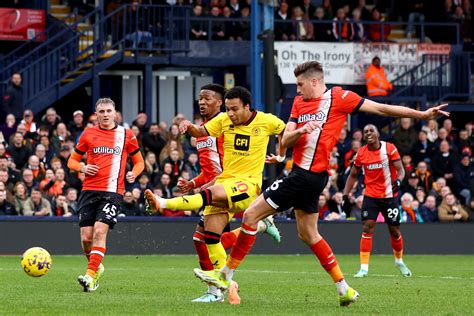 Luton 1 Sheff Utd 3 Huge Swing In Premier League Relegation Race In