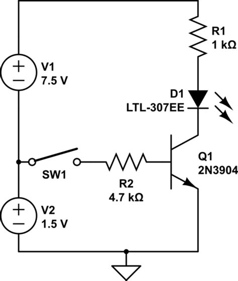 NPN Transistor Wired Correctly Electrical Engineering Stack Exchange