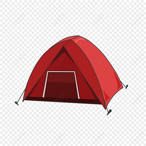 빨간 캠핑 일러스트 텐트 클립 아트 보온하다 미관 Png 일러스트 무료 다운로드 Lovepik