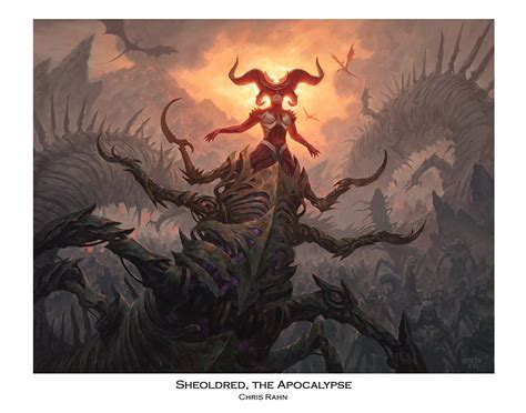 Sheoldred The Apocalypse Open Edition Print — The Art Of Chris Rahn