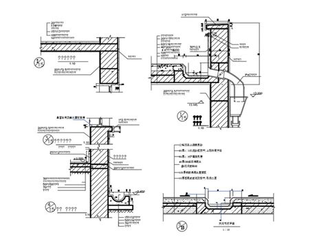 Wall Section Hatching Plan Autocad File