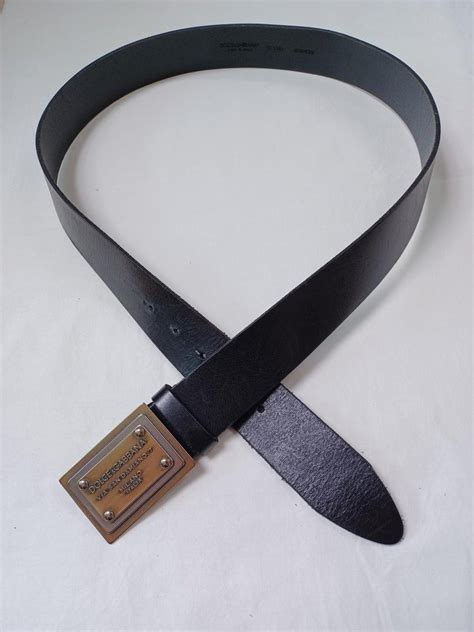 돌체앤가바나 통가죽벨트 정품입니다 세컨웨어헬로마켓