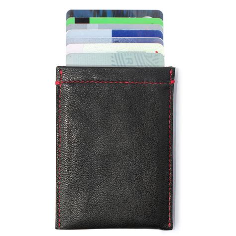 Black Leather Rfid Case M Rfid Card Cases M Clip