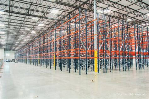 Ziglift Materialhandling Palletrack Installation Warehouse