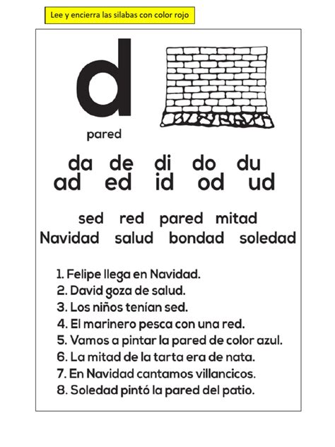 Actividad Silaba Inversas Ad Ed Id Od Ud Jueves 5 Mayo 22 Pdf