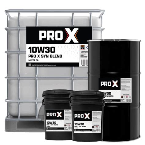 Pro X Syn Blend 10w30 Pro X