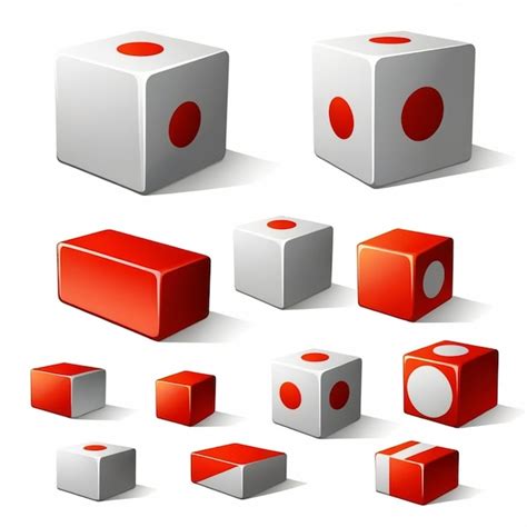 Blocker Vector Set White Background Isolated A High Premium Ai