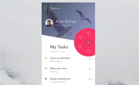 25 Mobile Navigation Menu UI Design Inspiration OnAirCode