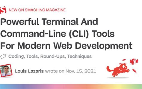 Powerful Terminal And Command Line Cli Tools For Modern Web