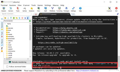 E Dpkg Was Interrupted You Must Manually Run ‘sudo Dpkg Configure A‘ Wx63dcd9d7dd8a8的技术博客