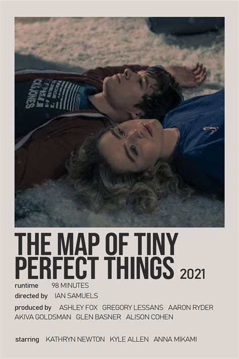 The Map Of Tiny Perfect Things Minimalist Movie Polaroid Poster Artofit
