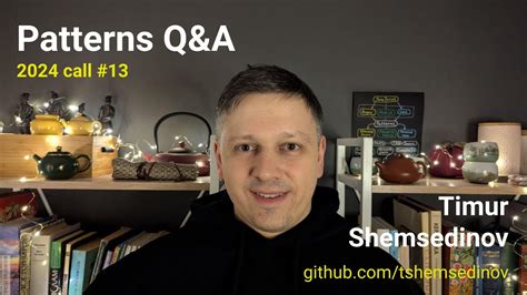 🧩 javascript и typescript patterns qanda call 13 Литература курс ddd моделирование софтскилы