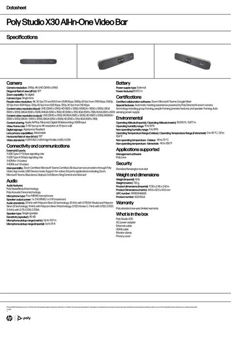 Polycom X30 Usb At ₹ 149999 In Navi Mumbai Id 2854436393973